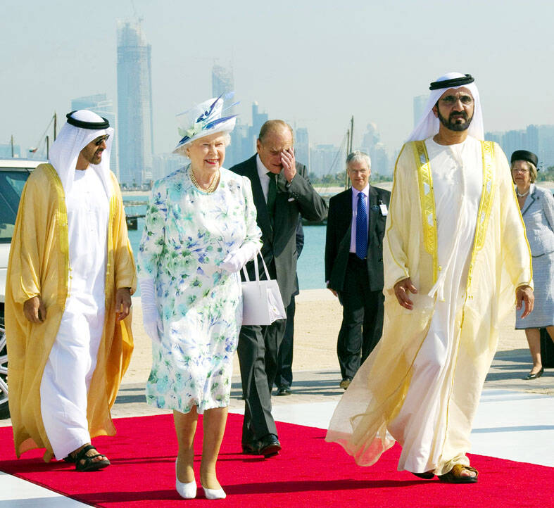 Queen’s Mideast legacy mixed - Taipei Times