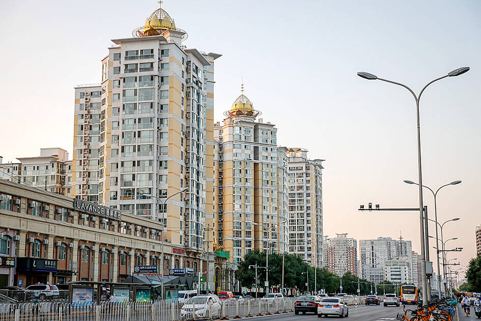 Chinese cities aiding property sector - Taipei Times