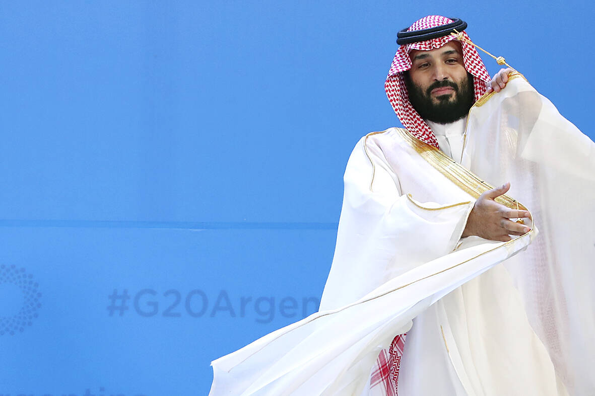 Doctors tell Saudi Arabian prince not to travel: Algeria - Taipei Times