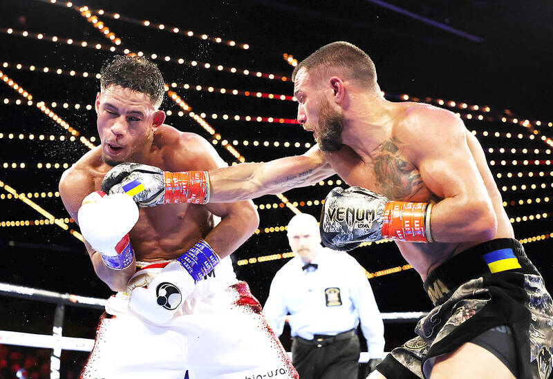 Lomachenko wins in return from military - Taipei Times