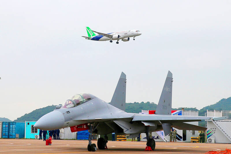 China’s COMAC secures 330 aircraft orders - Taipei Times