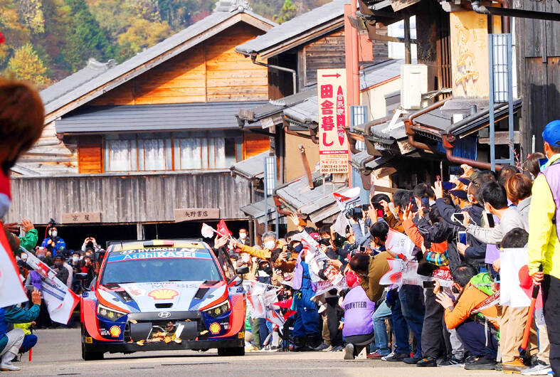 Neuville wins Rally Japan - Taipei Times