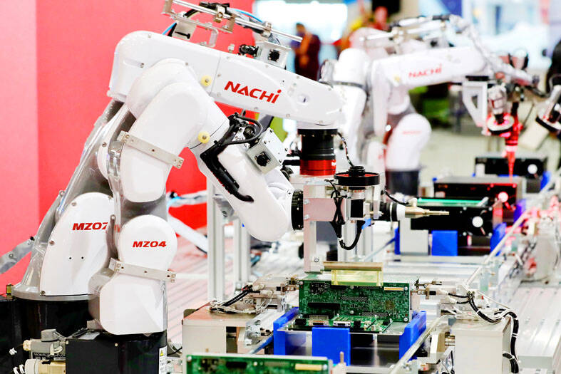 Production of chip equipment soars - Taipei Times