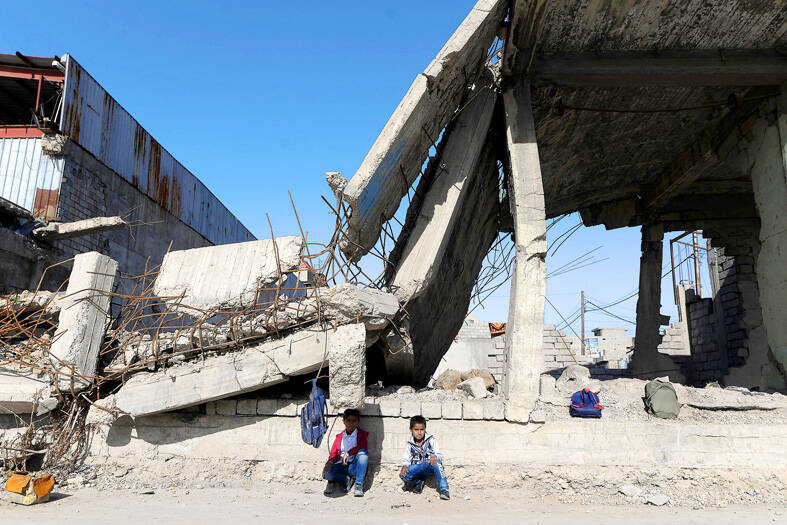 Iraq has long road to justice after militants ousted - Taipei Times