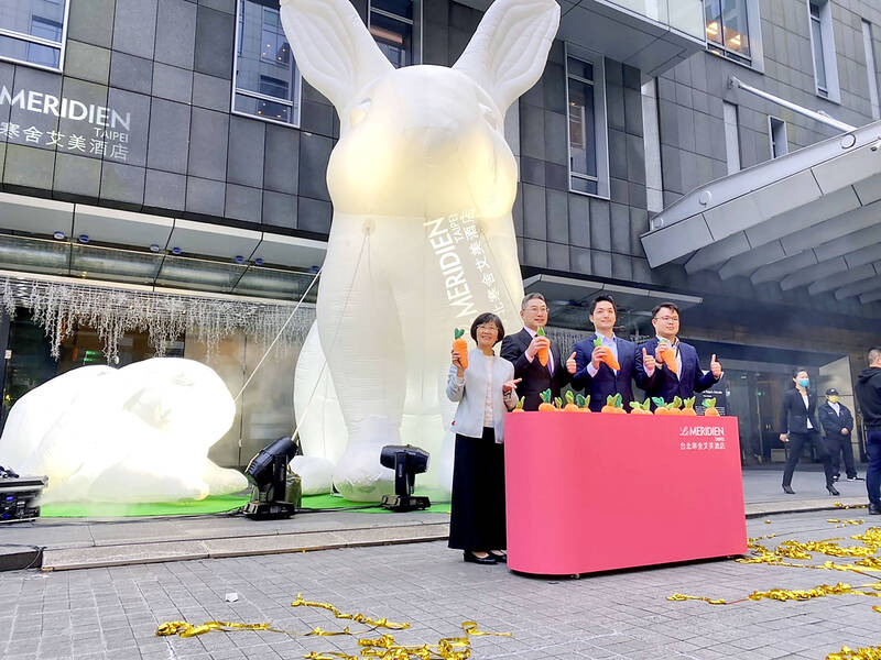 Bunny art - Taipei Times