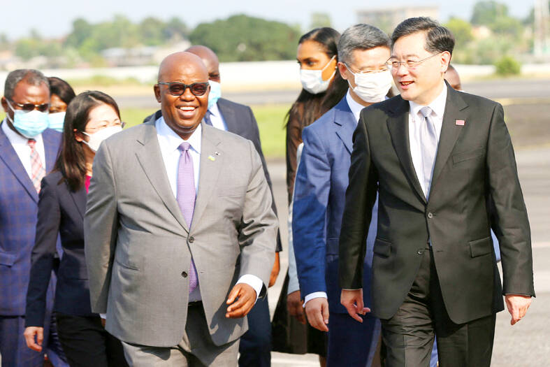 New Chinese envoy sidesteps African plea - Taipei Times