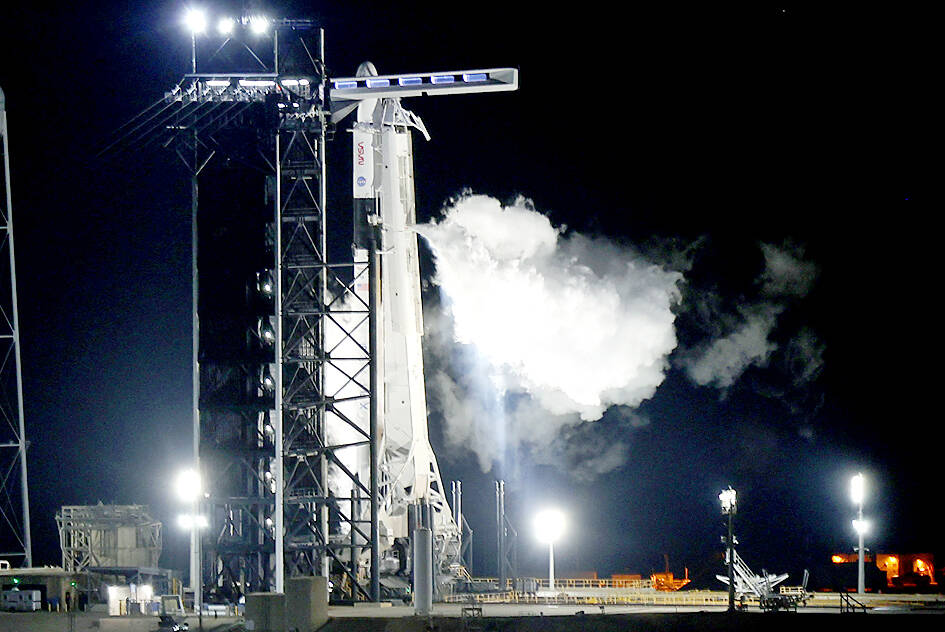 SpaceX ISS mission aborted two minutes before launch - Taipei Times