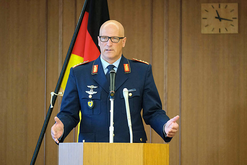 Ukraine not distracting from Indo-Pacific: Germany - Taipei Times