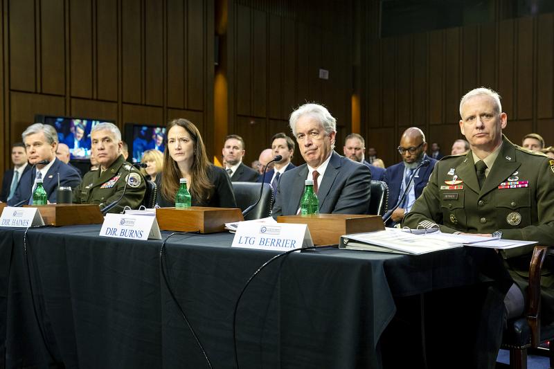 CIA’s future shaped by tech race with China: Burns - Taipei Times