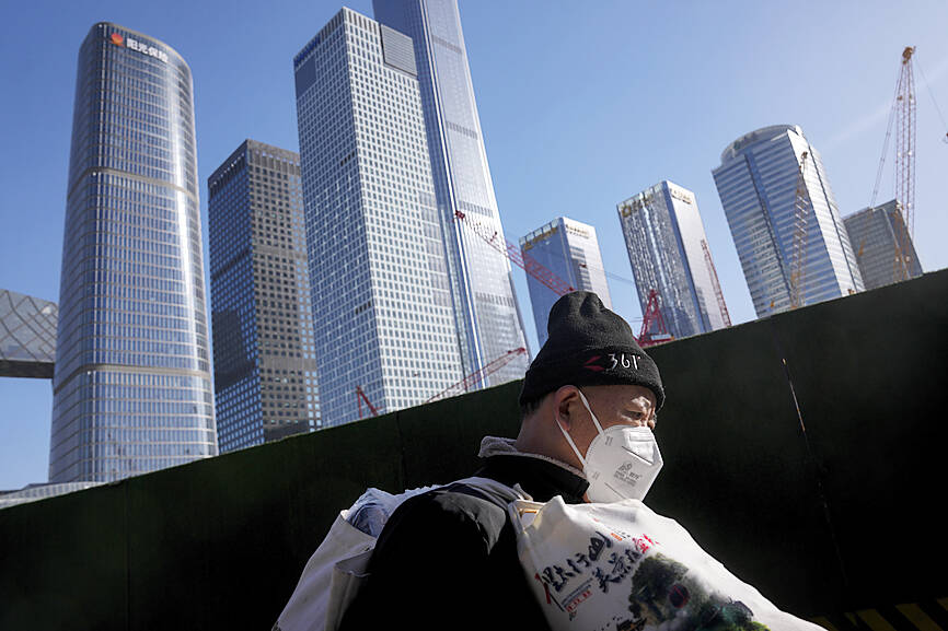 China’s building boom over despite rebound: analysts - Taipei Times