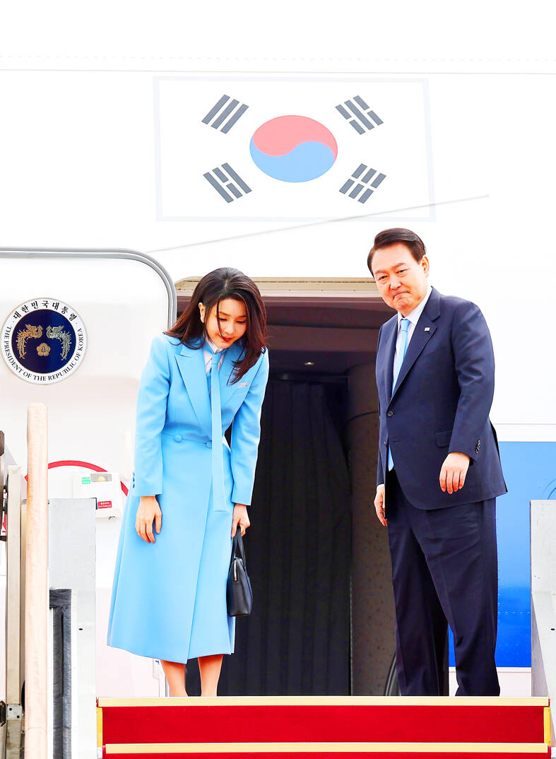 S Koreas Yoon Heads To Us For Biden Summit Taipei Times