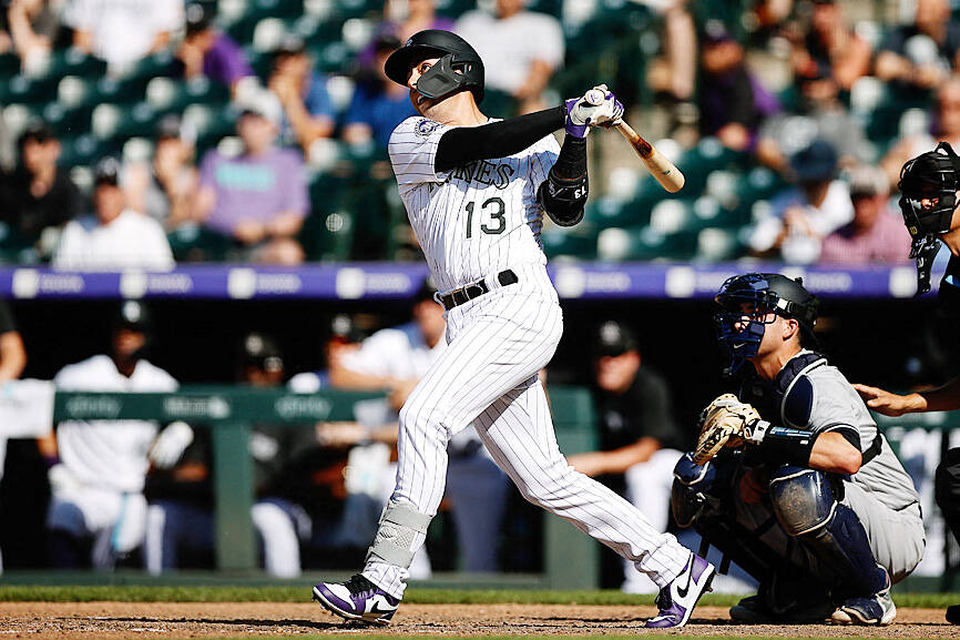 Jones, Trejo deliver victory for the Rockies - Taipei Times