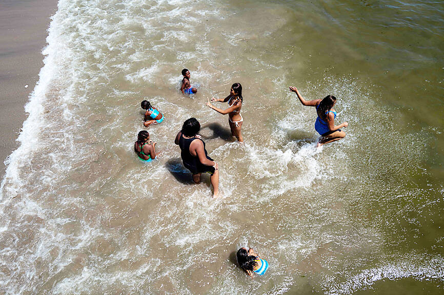 N Atlantic temperatures reach record highs: NOAA - Taipei Times