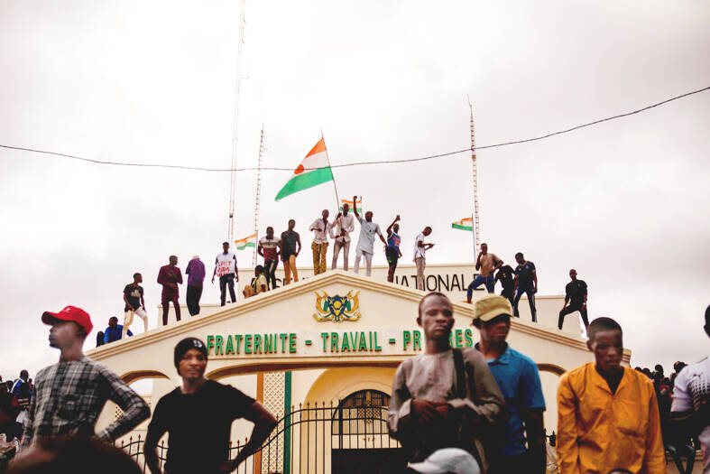 Niger junta vows response if it faces any ‘aggression’ - Taipei Times