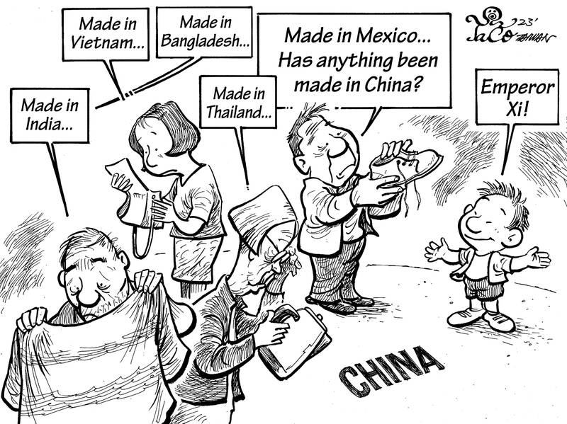 EDITORIAL CARTOON - Taipei Times