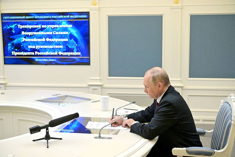 Russia Looking To Revoke Ratification Of Nuclear Test Ban Taipei Times