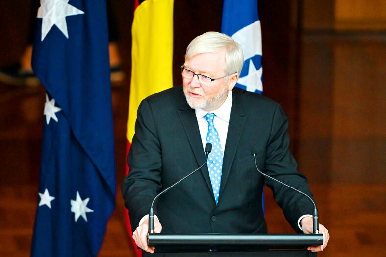 US would defend Taiwan, former Australian PM says - Taipei Times