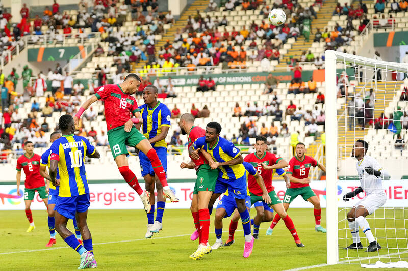 Morocco start strong at Africa Cup of Nations - Taipei Times