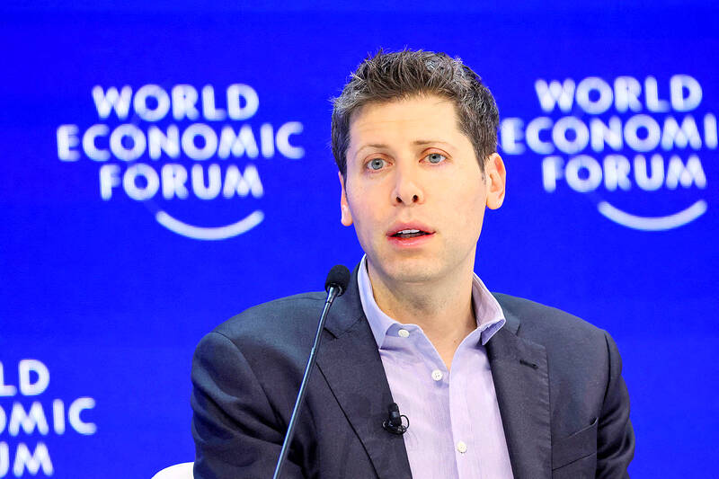 OpenAI chief Sam Altman tours S Korean chip firms - Taipei Times