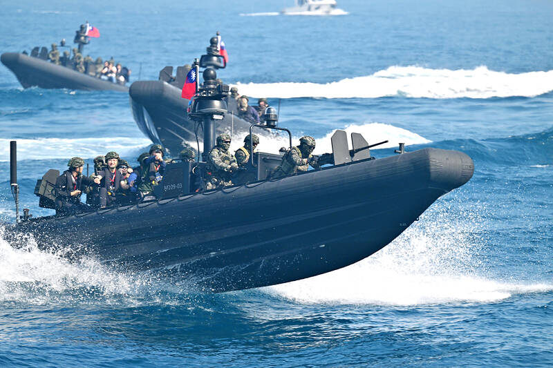 Military concludes two-day drills - Taipei Times