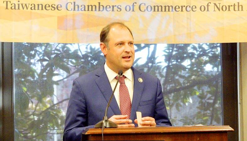 US’ Andy Barr to attend inauguration - Taipei Times