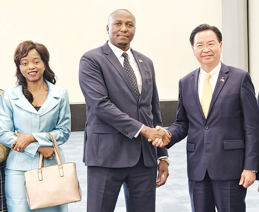 Eswatini’s new PM lands in Taiwan - Taipei Times