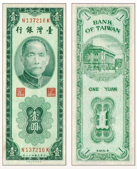 Taiwan in Time: How the New Taiwan dollar became the national currency ...