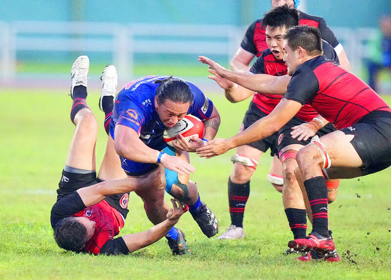 Taiwan beat Singapore at rugby’s Unions Cup - Taipei Times