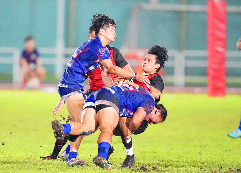 Taiwan beat Singapore at rugby’s Unions Cup - Taipei Times