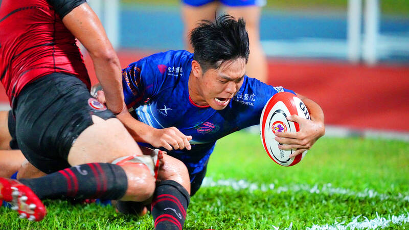 Taiwan beat Singapore at rugby’s Unions Cup - Taipei Times