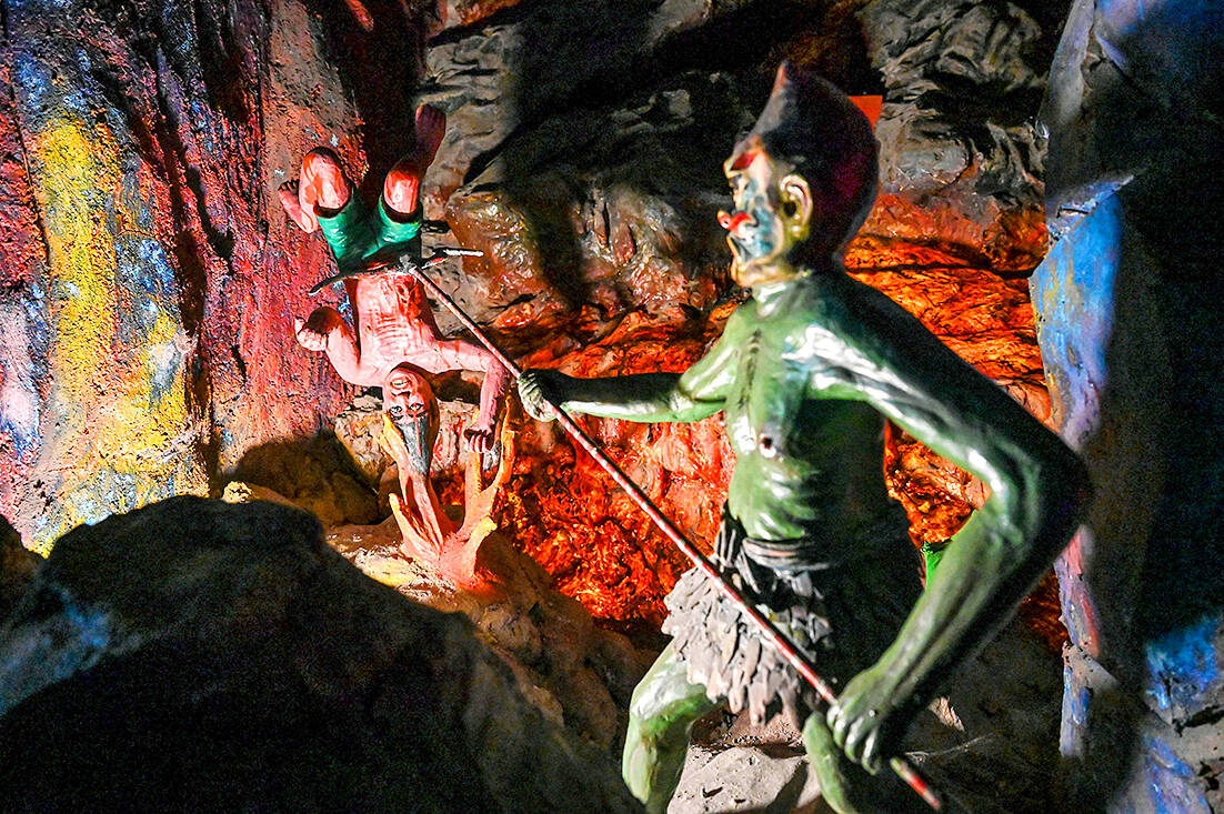 The hell theme park dead serious about afterlife - Taipei Times