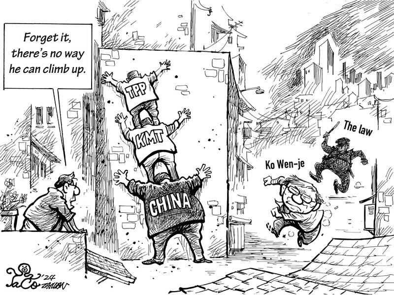 EDITORIAL CARTOON - Taipei Times