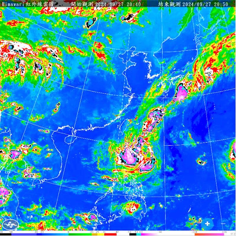 Storm is likely to affect Taiwan next week, CWA says - Taipei Times