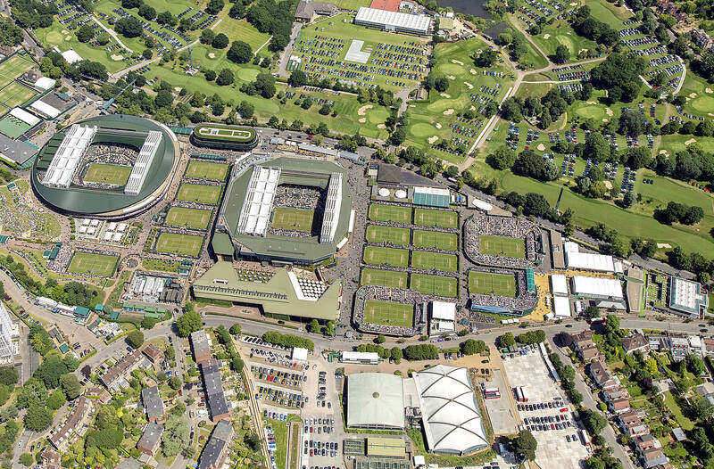 Wimbledon expansion plans approved - Taipei Times