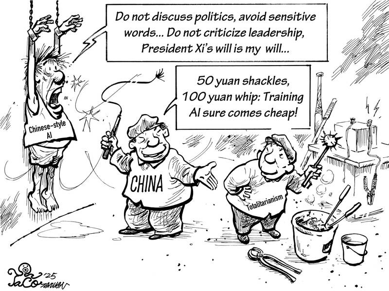 EDITORIAL CARTOON - Taipei Times