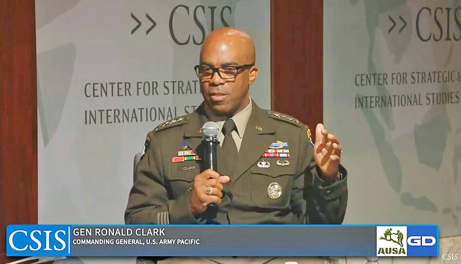 China invasion unlikely as nations watch: general - Taipei Times